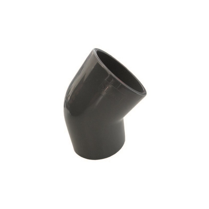 Coude PVC 45° 63mm PN16 - obersonshop.ch